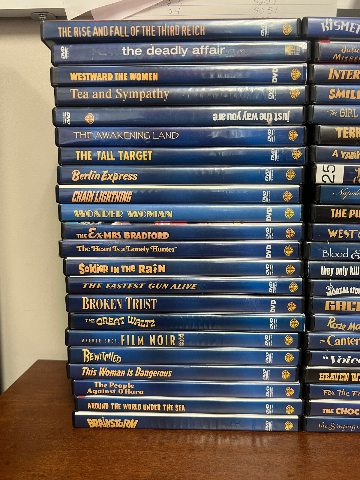 Huge Set of 44 Warner Brothers Archive Collection DVDs FULL LIST IN ...