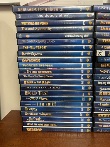 Huge Set of 44 Warner Brothers Archive Collection DVDs FULL LIST IN ...