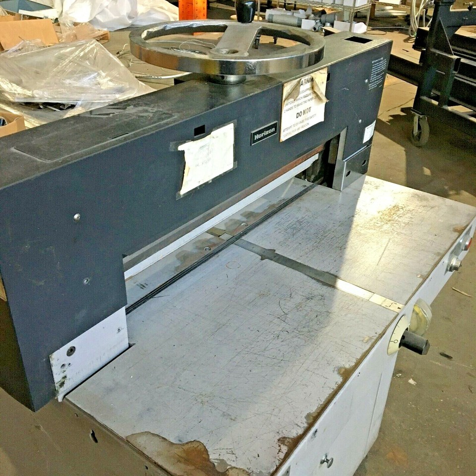 HORIZON PC-64 PAPER CUTTER - 120VAC, 25 inch Max Width Cutting | eBay