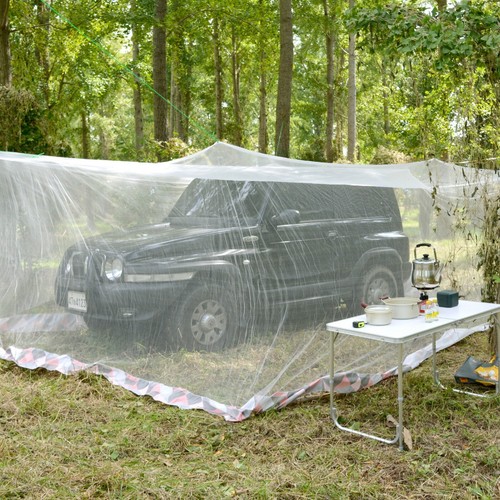 5m(16.5ft) super Large size White Mosquito Fly Net Netting Outdoor Camp ...