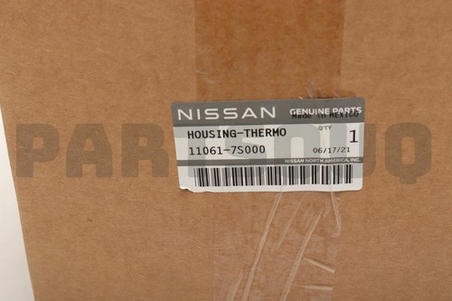 110617S000 Genuine Nissan HOUSING-THERMOSTAT 11061-7S000 | eBay