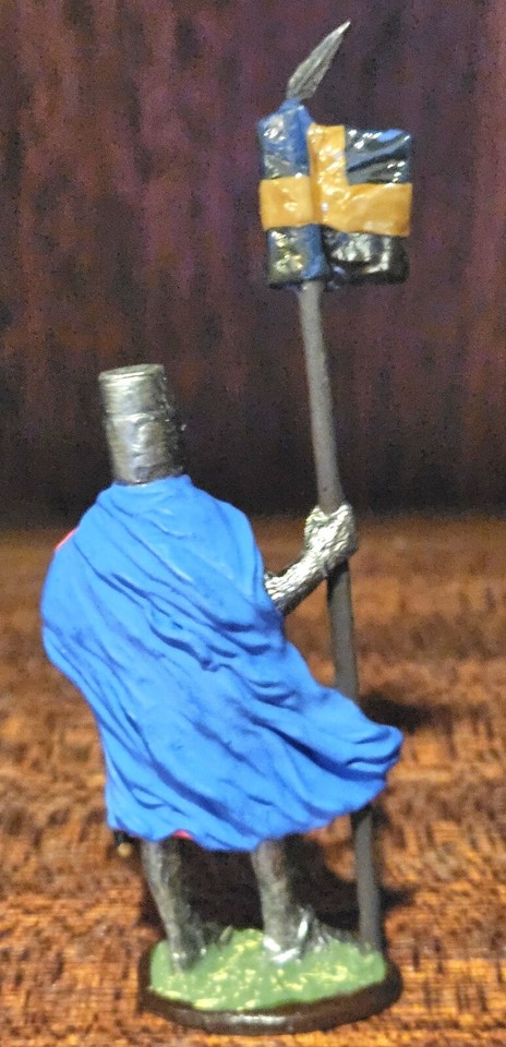 Mundiart Hand Painted Spain Miniature Metal Knight with Shield Toy ...