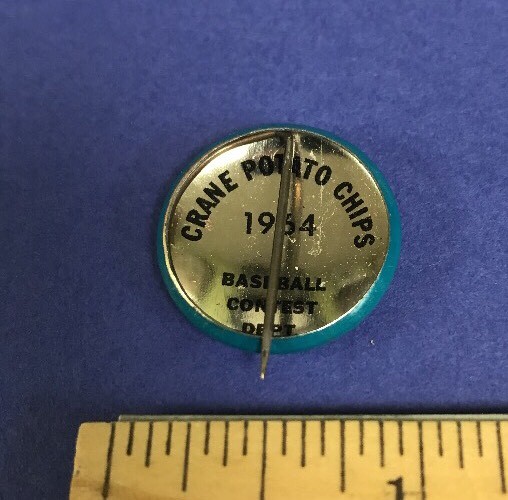 1964 Crane Potato Chips New York Yankees Vintage Pin/Pinback Button | eBay