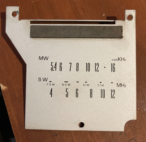 RADIO Tuner Dial Frequency scale for Tuner | eBay Australia