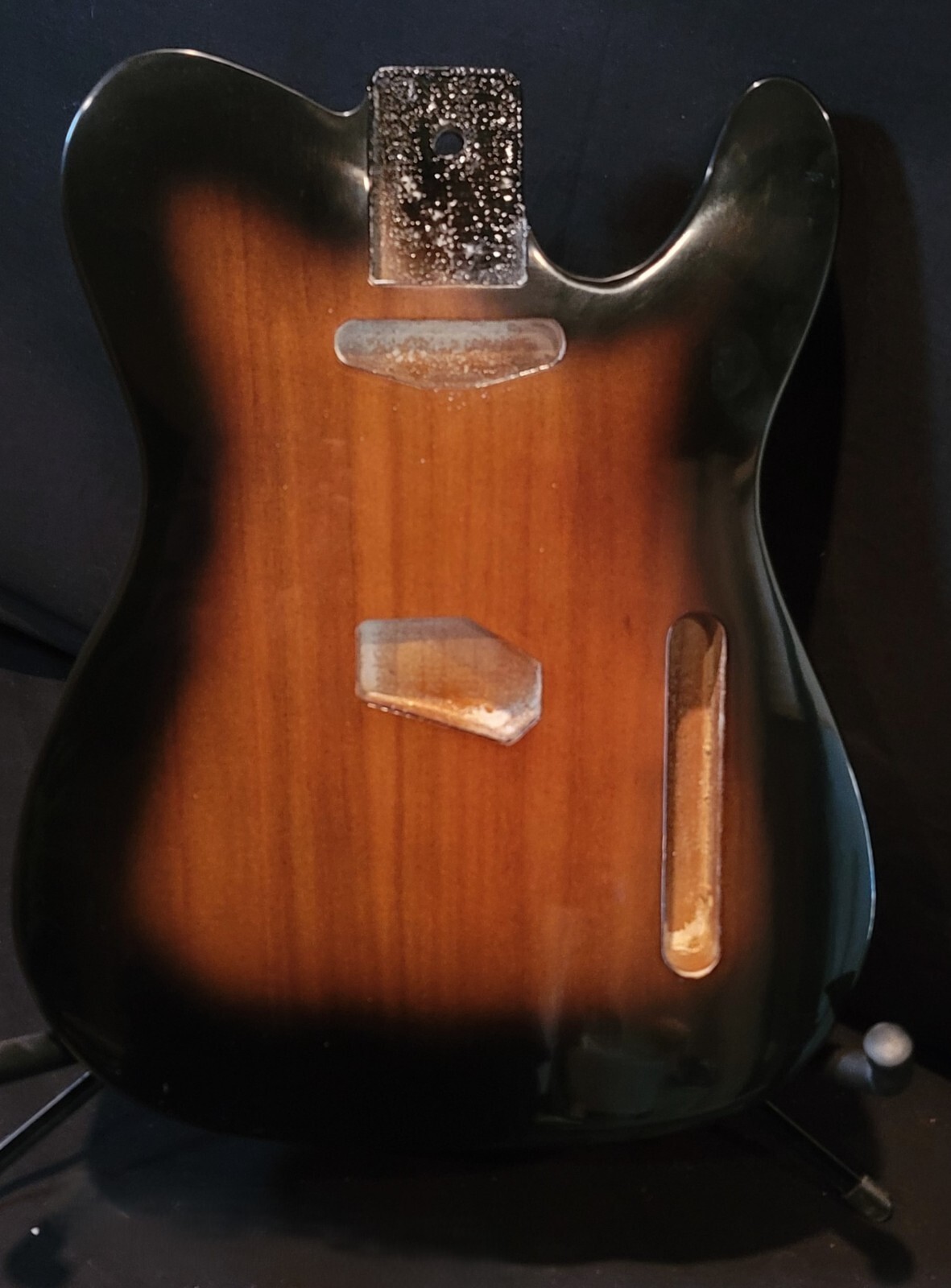 Guitar Body Telecaster Tele Style Dark Sunburst - Brand New | eBay