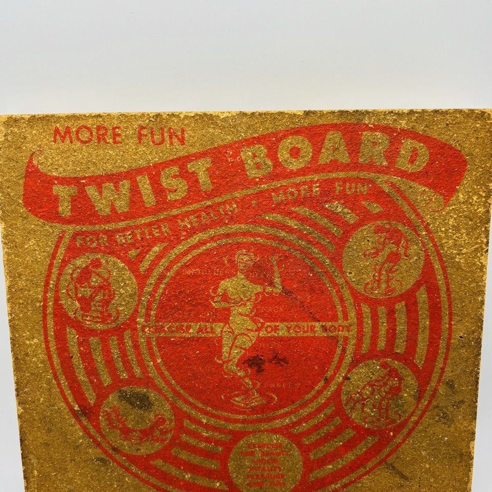 VINTAGE TWIST BOARD EXERCISE BOARD LOU-BEE PRODUCTS COMPTON,CA USA | eBay