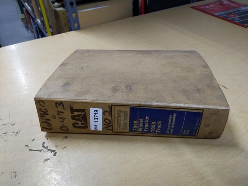 Cat Caterpillar 784B Wheel Tractor 785B Truck Service Manual | eBay