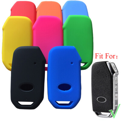 Fit New KIA Sportage Soul Smart Remote Key Fob Silicone Case Cover | eBay