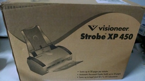 Visioneer Strobe XP 450 Pass-Through Scanner for sale online | eBay