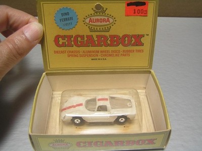 Aurora Cigar Box 6111 Dino Ferrari Vintage Original toy Mint in Box | eBay