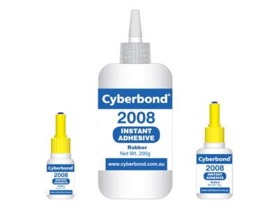 Cyberbond 2008 Instant Grade Adhesive Plastic PVC Rubber Metal Stone ...