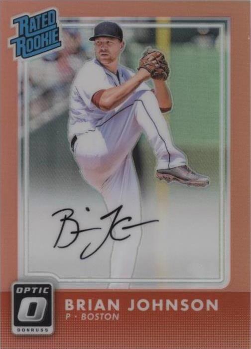 2016 Panini Donruss Optic - Rated Rookies Signatures Brian Johnson #RR ...