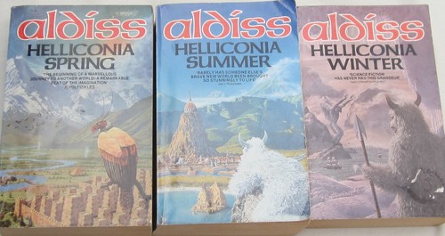BRIAN ALDISS - THE HELLICONIA TRILOGY - HELLICONIA SPRING,HELLICONIA ...
