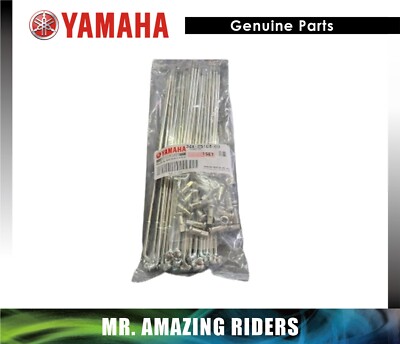 YAMAHA GENUINE 2005-2021 TTR230 TT-R 230 COMPLETE FRONT WHEEL SPOKE ...