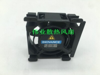 INOVANCE SB120415BS DC12V 0.45A 3-wire dual ball fan | eBay