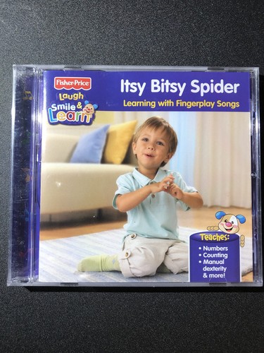 Fisher Price Laugh Smile and Learn CD Itsy Bitsy Spider Fingerplay ...