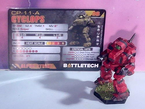 BATTLETECH CYCLOPS MECH [HOUSE KURITA] (CATALYST PLASTIC, PAINTED) | eBay