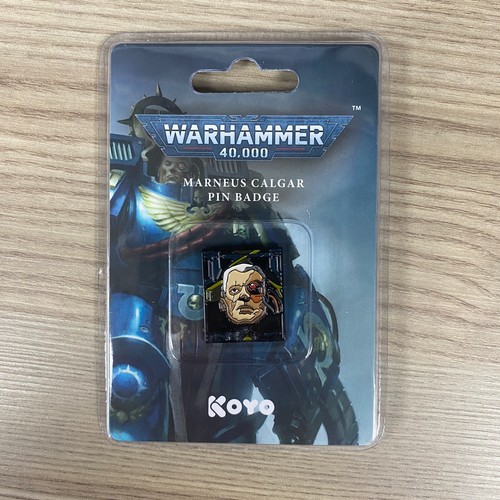 MARNEUS CALGAR PIN BADGE WARHAMMER 40,000 KOYO OFFICIAL SPACE MARINES ...