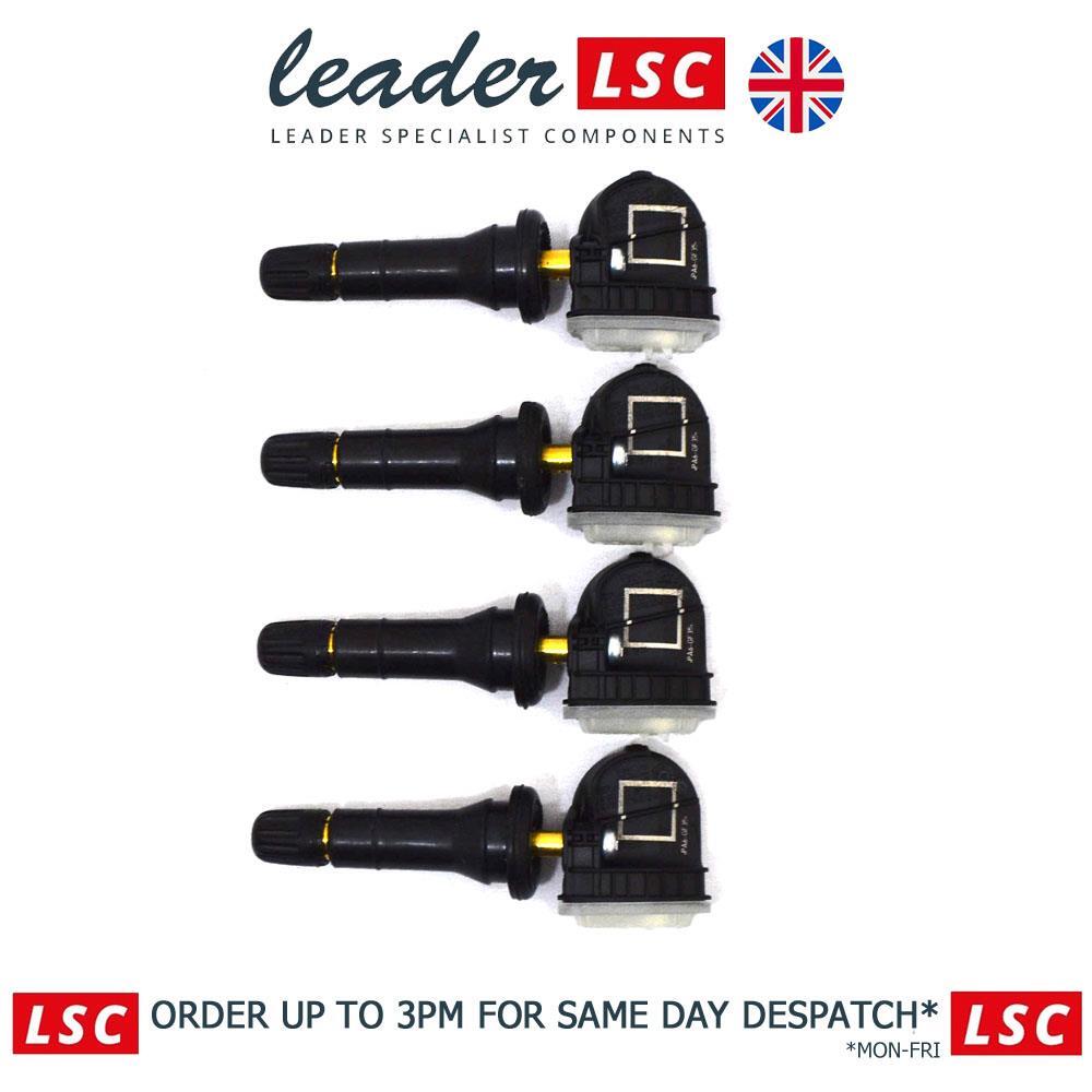 TPMS Sensors x4 for Ford B MAX C MAX ECOSPORT FIESTA FOCUS GALAXY ...
