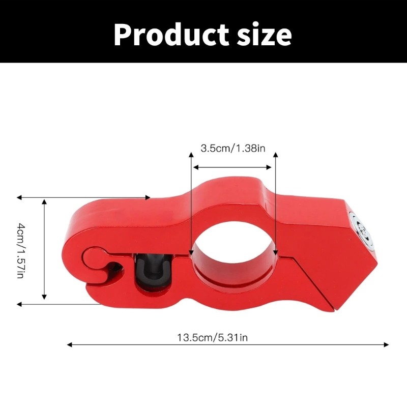 Motorcycle Brake Lever Lock Motorcycle Handlebar Safety Lock Simple ...