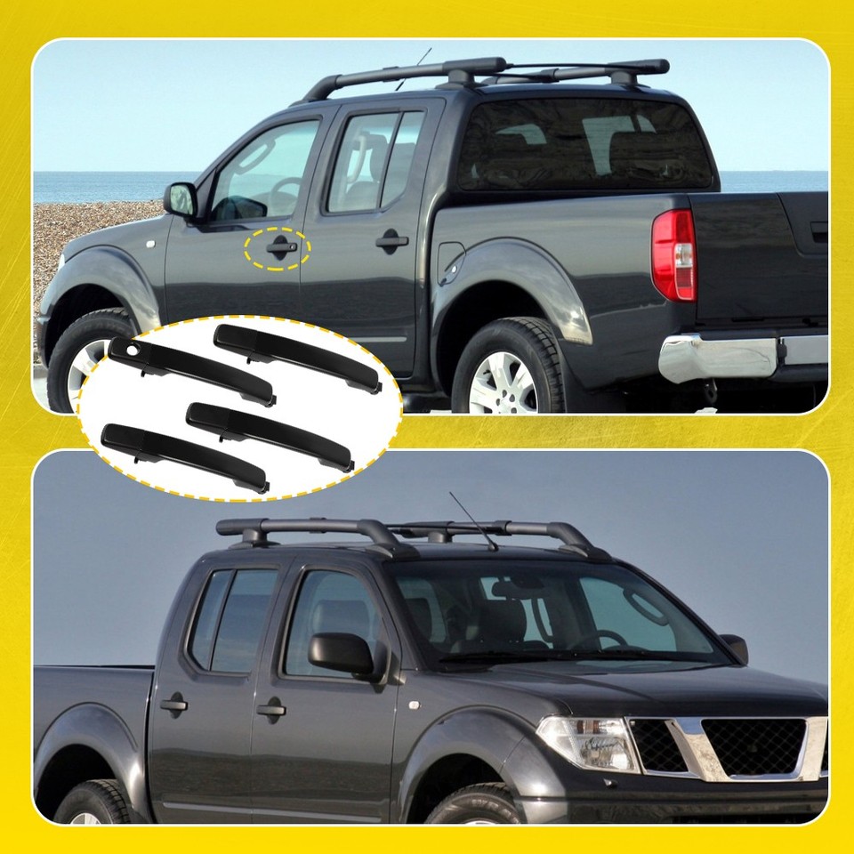 Front 4x Left Rear Right Door Outside Handle Set for Bar 2005 2004 2006 ...