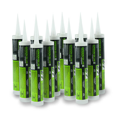 Green Glue Soundproofing Damping Compound - Case of 12 Tubes | eBay