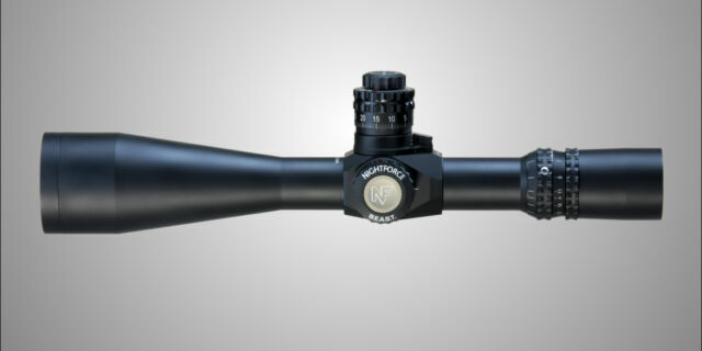 Nightforce Beast 5-25x56 FFP Riflescope ZeroStop Milradian Mil-c C614 ...