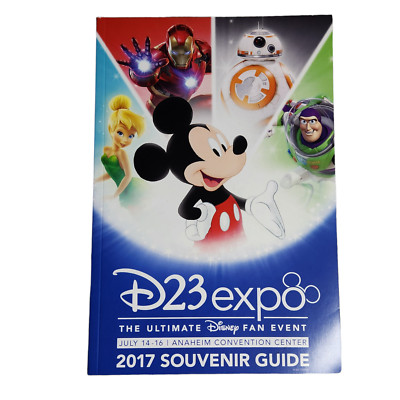 2017 Disney D23 Expo Official Souvenir Program Guide | eBay
