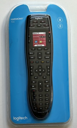 Logitech 700 Harmony Remote Control Universal Rechargeable 8 Device NEW ...