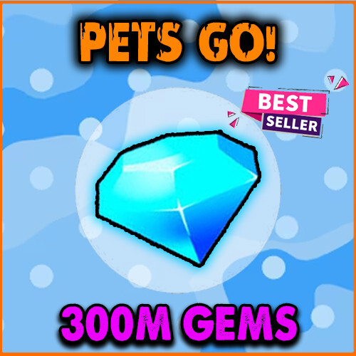 PETS GO! - ROBLOX | 300 Million Gems - 300 Million Diamonds | eBay