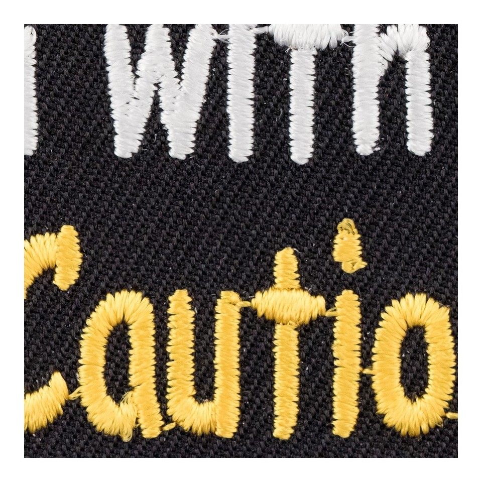 Approach With Extreme Caution Patch, Funny Patches | eBay