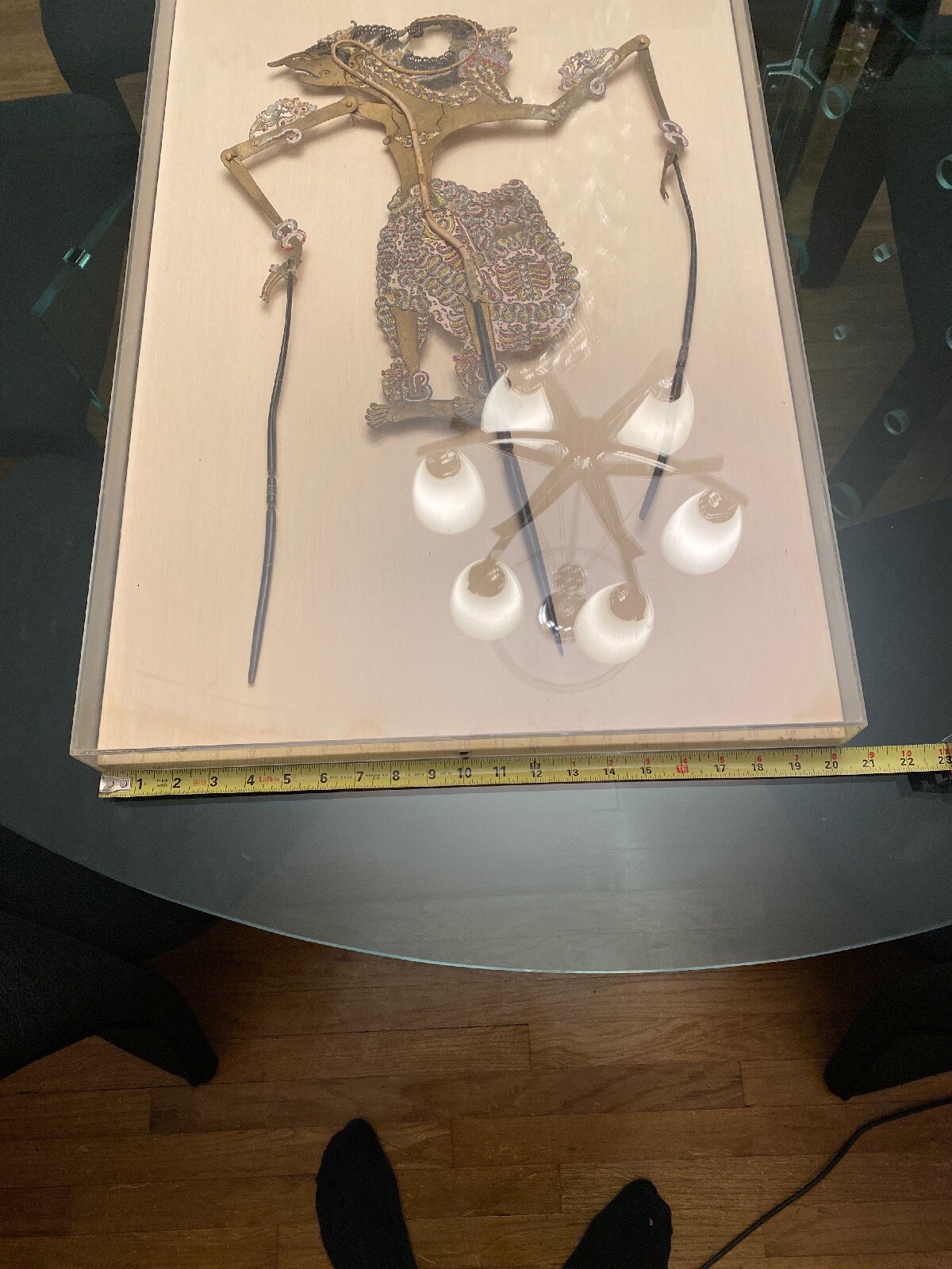 Vintage Indonesian Wayang Kulit Shadow | Grelly USA