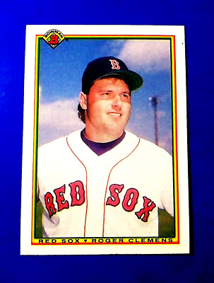 1990 #268 Roger Clemens Bowman Boston Red Sox MINT or better | eBay