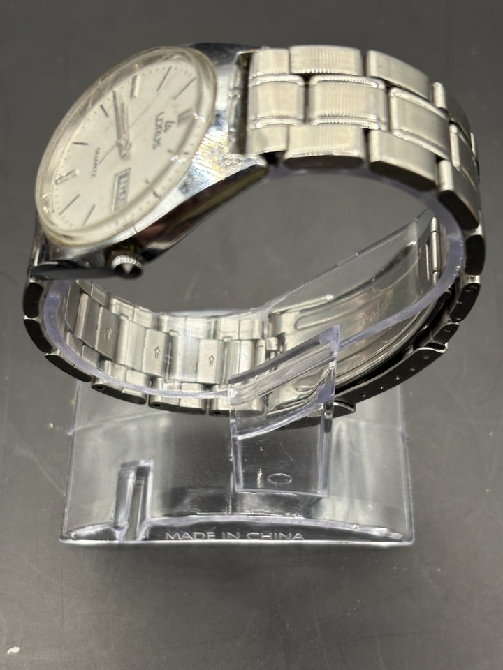 Vintage Lorus Quartz Watch Y143-8060 Men Day Date New Battery | eBay