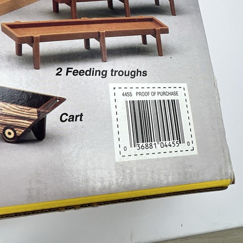 CIB Vintage Ertl Big Farm Riding Stable Set Equestrian 1994 Open Box | eBay