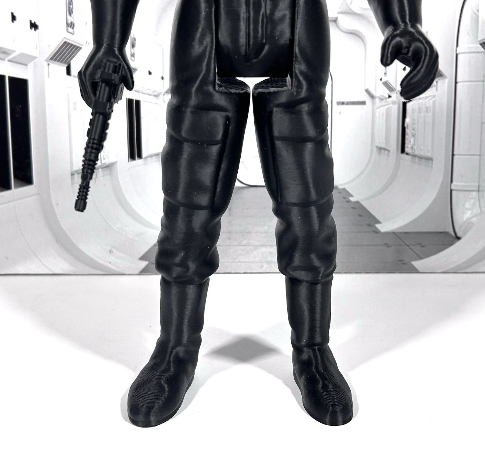STAR WARS CUSTOM VINTAGE KENNER STYLE 11" IMPERIAL GUNNER FIGURE 3D ...