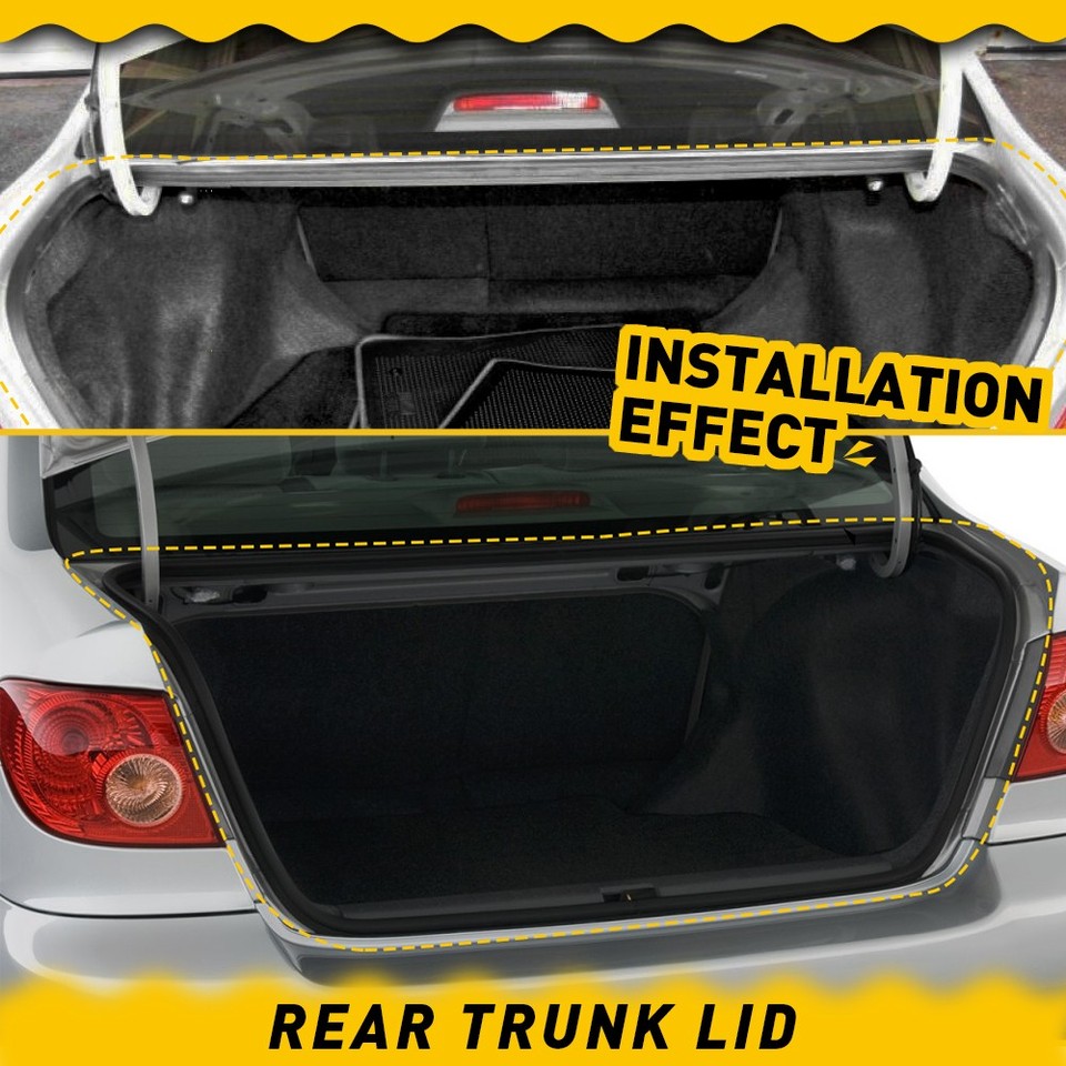 Car Rear Trunk Lid Weatherstrip Rubber Seal For 2003-2008 Toyota ...