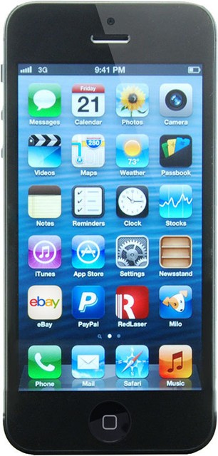 Apple iPhone 5 - 32GB - Black & Slate (Unlocked) A1429 (GSM) (AU Stock ...