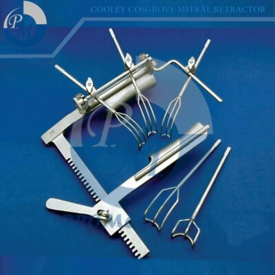 Cooley Cosgrove Mitral Valve Retractor Complete Surgical Kit Premium ...