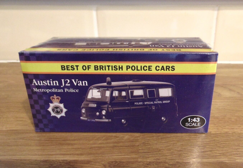 ATLAS BEST OF BRITISH POLICE CARS - AUSTIN J2 VAN - METROPOLITAN POLICE ...