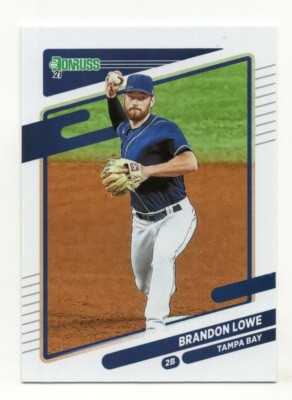 2021 Panini Donruss Baseball #155 Brandon Lowe Card | eBay