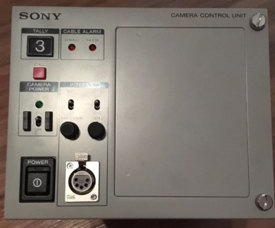 SONY CCU-TX7P Triax Camera Control Unit mit 2 SDI Ausgänge. | eBay