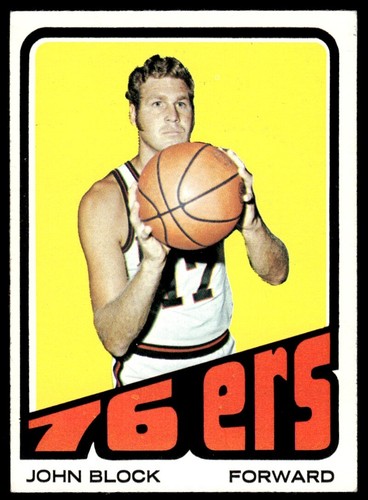 1972-73 Topps John Block set break Philadelphia 76ers #41 | eBay
