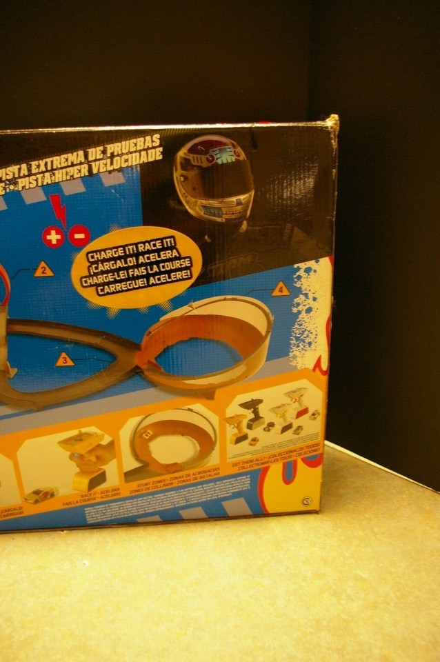 NEW 2012 TEAM HOT WHEELS TCR TOTAL CONTROL RACING SUPER CHARGED STUNT ...