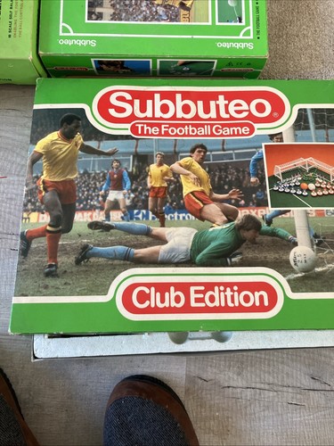 Subbuteo Club Edition Boxed Set - Vintage Football Game Lot1 | eBay UK