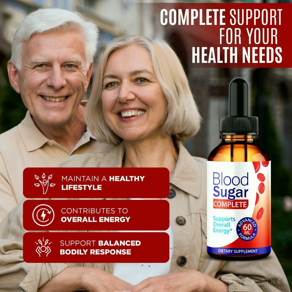 Blood Sugar Complete Liquid, Blood Support Drops for Blood Sugar Levels ...