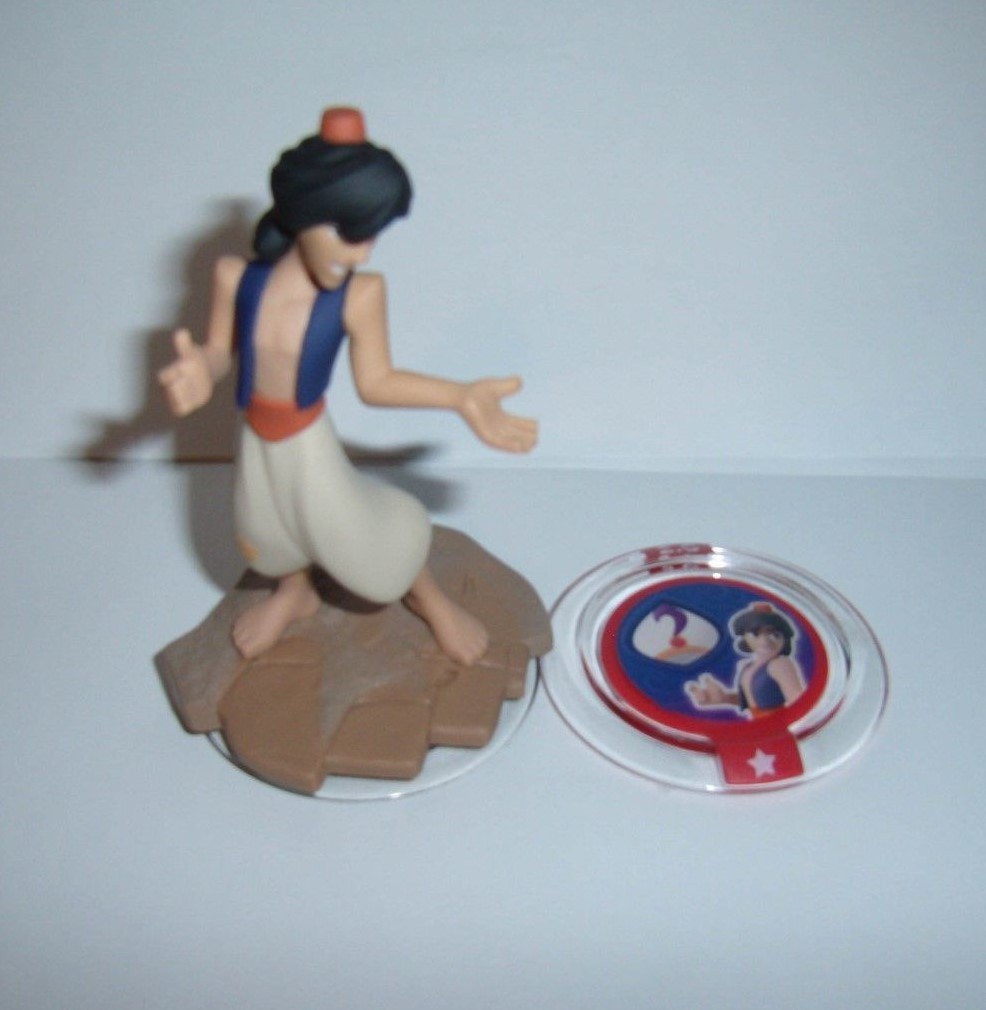 DISNEY INFINITY 2.0 Originals Aladdin Character Figure & Rags to Riches ...