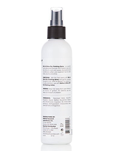 Design Essentials Wave By Design Mist & Shine Dry Finishing Spray ...