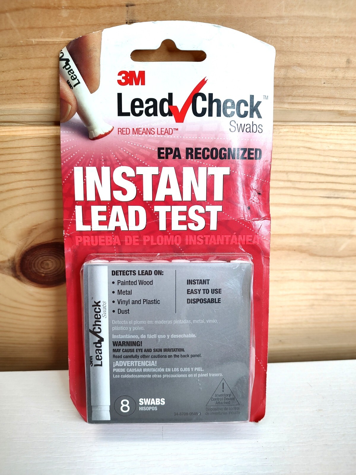 3M Lead Check Swabs Contains 8 Swabs In Each Kit Instant Lead Testing ...