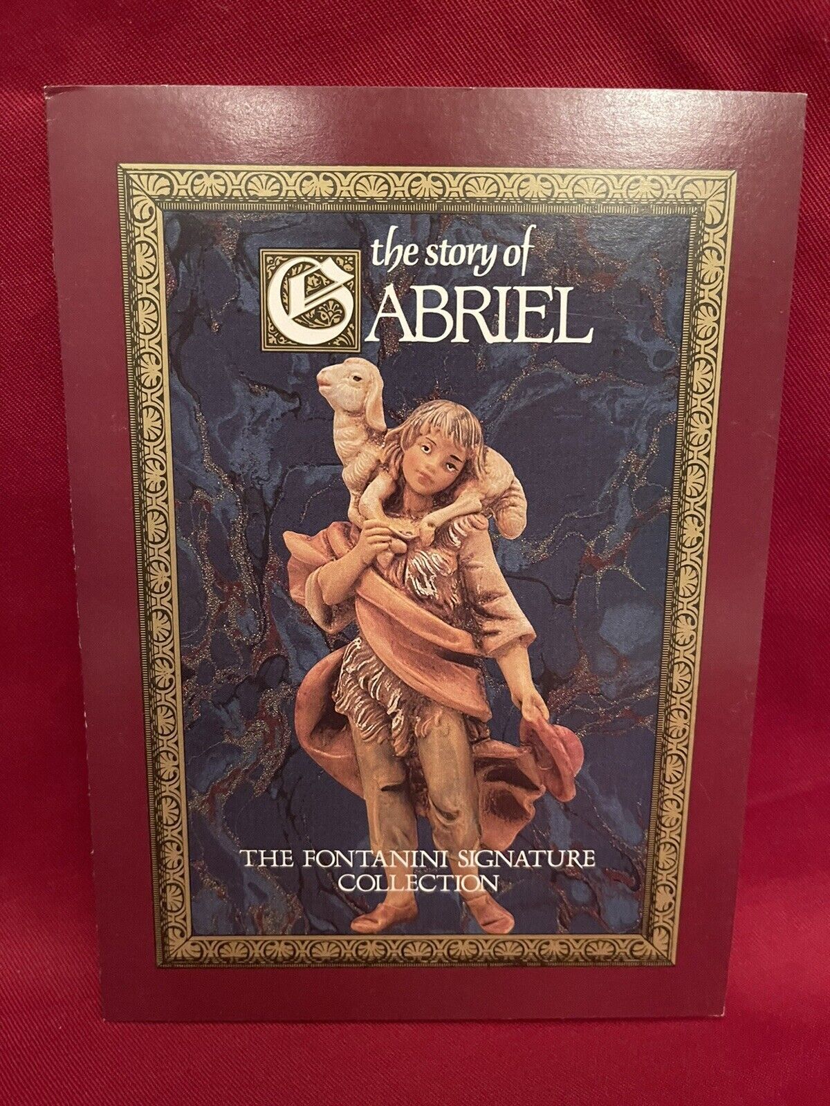 The Story Of Gabriel Card The Fontanini Signature Collection by Roman ...